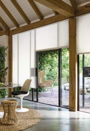 Stijlvolle veranda raamdecoratie | Op maat gemaakt